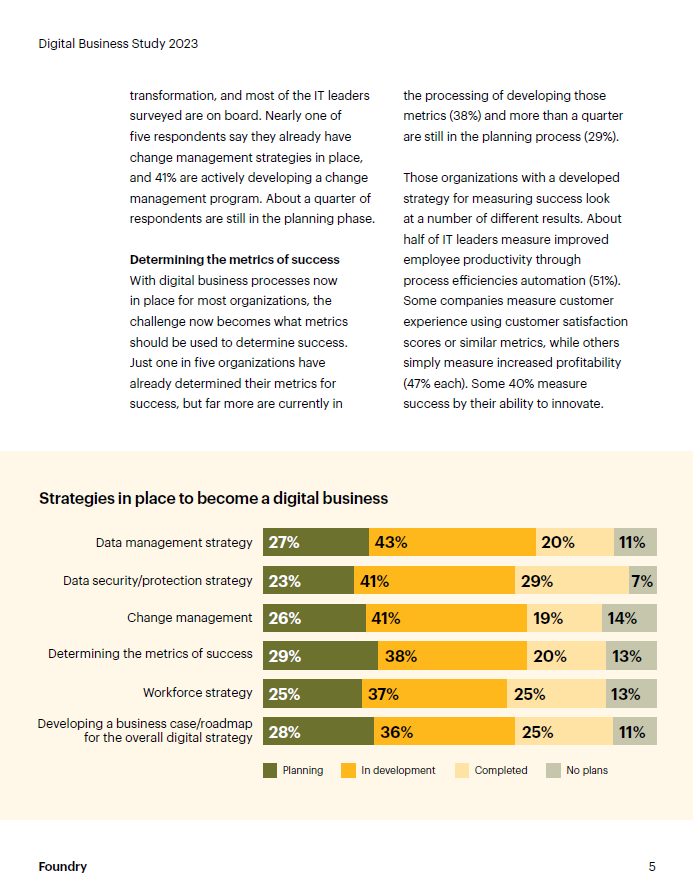 2023 Digital Business Executive Summary